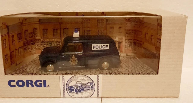 MINI VAN Austin Morris Police Bleu Marine Corgi 1/43 EUR 12,00 ...