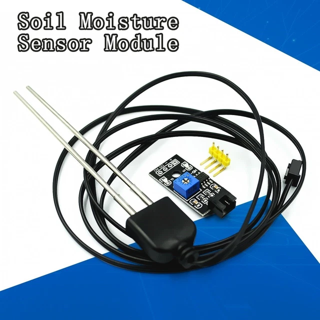 SOIL MOISTURE SENSOR and soil module / soil moisture test / soil ...