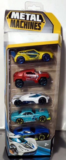 ZURU METAL MACHINES Cars - Pack Of 5 Die Cast Sports Vehicles, New in ...