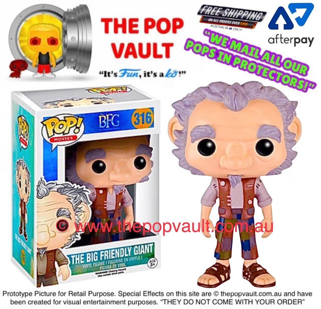 FUNKO POP VINYL Movies The Big Friendly Giant #316 Bfg Vaulted Bnib $49 ...
