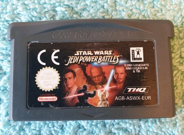 STAR WARS JEDI Power Battles Cartridge Only Genuine For Gameboy Advance ...