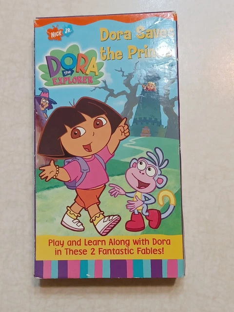 DORA THE EXPLORER VHS Tape Dora Saves The Prince EUR 14,49 - PicClick FR