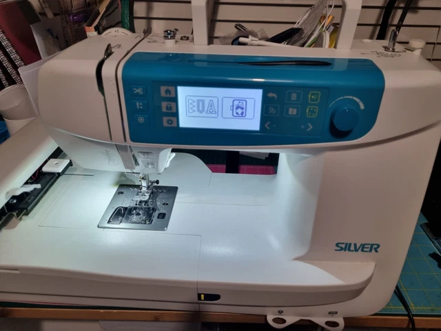 SILVER VISCOUNT CH01 Sewing and Embroidery Machine £440.20 - PicClick UK
