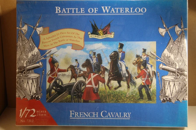 1/72 BOÎTE NEUVE Scellee Imex Accurate Figures Waterloo French Cavalry ...