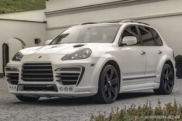 PORSCHE CAYENNE MK2 957 Ats Wide Body Kit £3,000.00 - PicClick UK