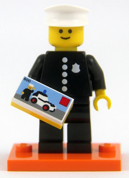 LEGO FIGURE 1978 Classic Police Officer, Series 18 - col18-8 EUR 23,50 ...