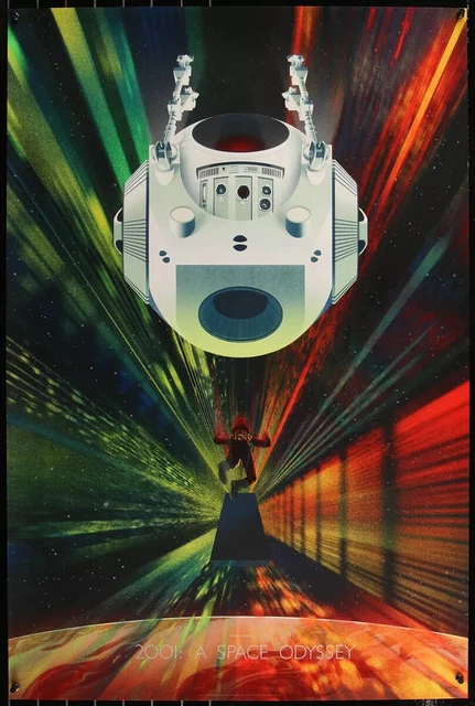 2001: A SPACE Odyssey Kevin Tong Mondo Screen Print Limited 300 EUR 250,00 - PicClick IT