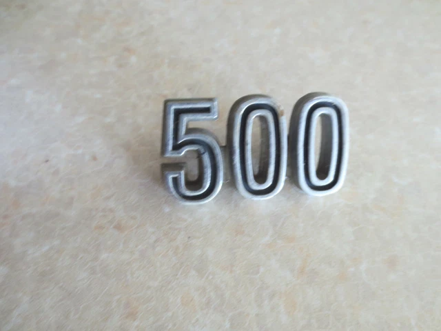 FORD FALCON XW / XY 500 car badge / emblem - - - $35.00 - PicClick AU