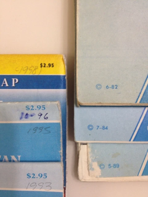 1 OF 6 AAA LOS ANGELES SOUTHERN AREA STREET MAP Long Beach 82 84 89 93 ...