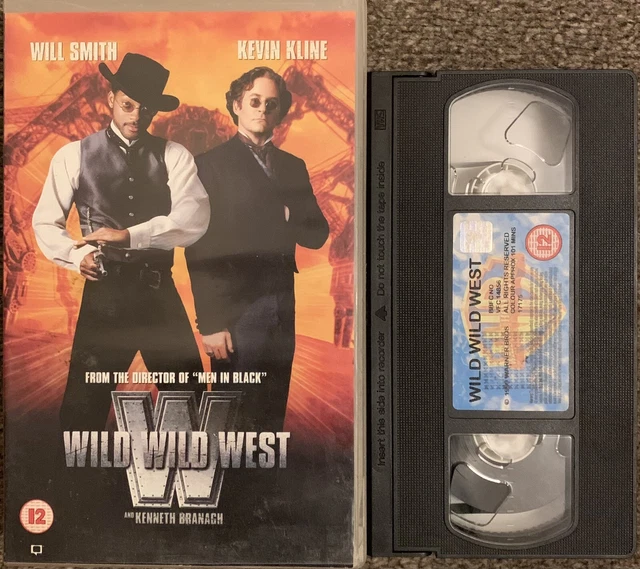 WILD WILD WEST :Will Smith-Vhs Video Big Box Ex Rental. £4.40 - PicClick UK