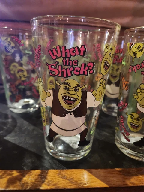 NEW 2024 UNIVERSAL Studios Dreamworks What The Shrek Glass Mug £30.50 ...