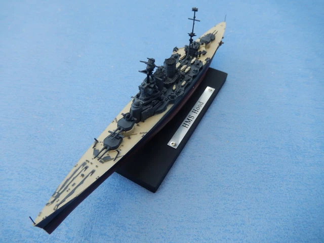 ATLAS EDITIONS 1/1250TH scale:- HMS HOOD. £4.36 - PicClick UK