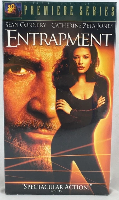 &ENTRAPMENT& (VHS 2000) Sean Connery Catherine Zeta-Jones azione ...