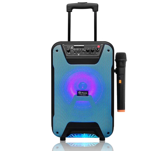 PORTABLE BLUETOOTH SPEAKER Subwoofer Wireless Karaoke Mic Party FM RGB Remote £37.99 - PicClick UK