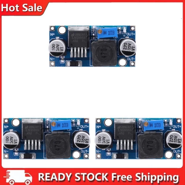 LM2596S CONVERTER POWER Supply Step Down Module DC-DC 3A 3.2V-46V (adjustable ou EUR 6,40 ...