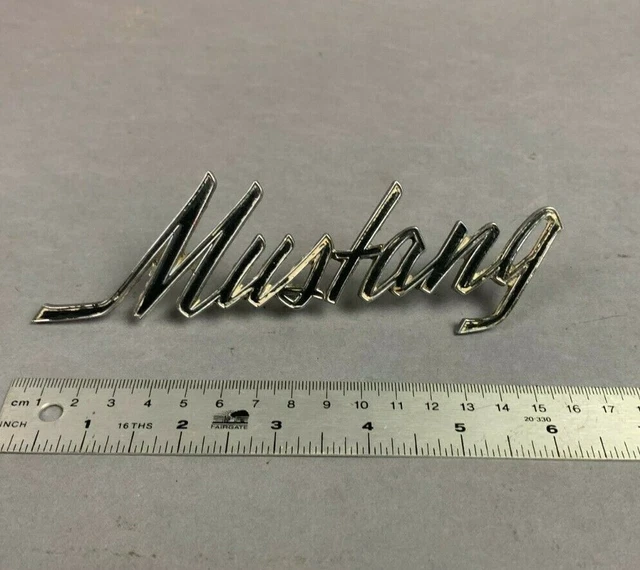 VINTAGE GENUINE FORD Mustang Script Emblem FoMoCo 1969-1973 - C9ZB ...