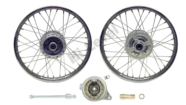 NEW REPLACEMENT WHEEL For Early Honda C50 C70 C90 Rear Wheel Complete 1 ...