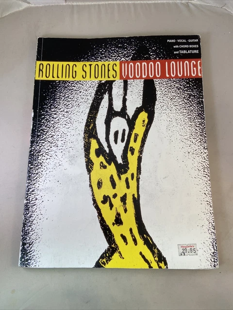 ROLLING STONES - Voodoo Lounge . Songbook Notenbuch. Piano Vocal Guitar ...