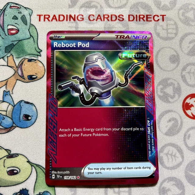 CARTE POKÉMON REBOOT Pod 158/162 Ace Spec Holo Rare S & V forces ...