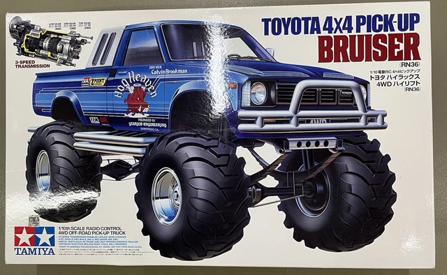 TAMIYA 1/10 4WD OFF-ROAD PICK-UP TRUCK TOYOTA 4×4 PICK-UP BRUISER (RN36 ...