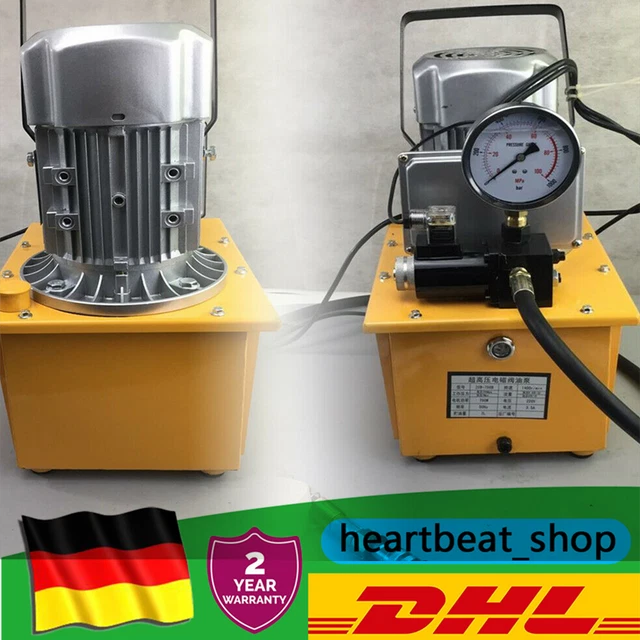 POMPA IDRAULICA ELETTRICA 700 Bar Pompa Elettroidraulica con Valvola a Pedale 28KG EUR 439,20 ...