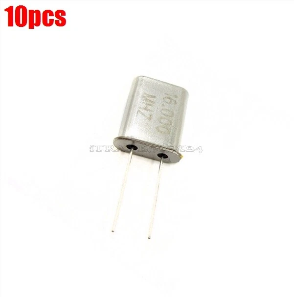 10PCS CRYSTAL OSCILLATOR 16Mhz 16 MHZ/16.000 Mhz HC-49/U Ic New zg $1. ...