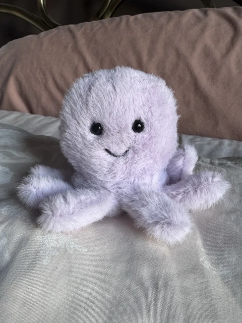 JELLYCAT FLUFFY OCTOPUS £20.48 - PicClick UK