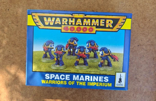 VINTAGE WARHAMMER 40K Space Marine Warriors Of The Imperium Box OOP £51 ...