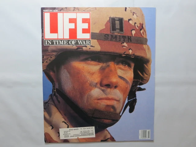 LIFE MAGAZINE MARCH 1991 Time Magazine In Time of War 7D £10.70 ...