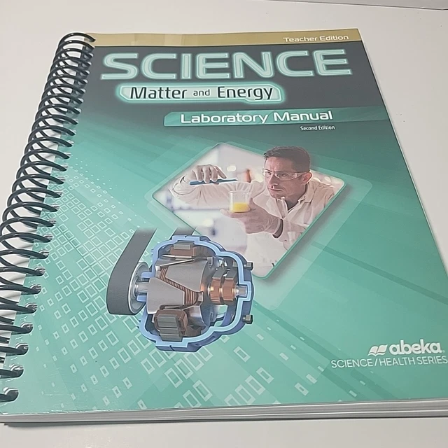 ABEKA 9TH GRADE Science Matter & Energy Lab Manual Teacher Edition Second Ed £12.73 - PicClick UK