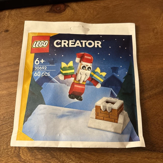 LEGO 30692 CREATOR Christmas Chimney Fun With Santa Polybag GWP £6.00 ...