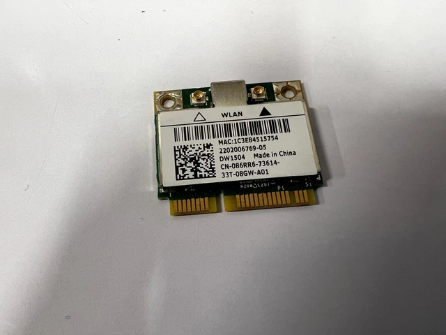 DELL LATITUDE E6430 Internal Wi-Fi Wireless Card 086RR6 UK Fast ...