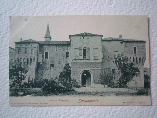 CARTOLINA SPILAMBERTO PRIMO '900 Modena Rocca Rangoni EUR 20,00 ...