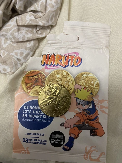 NARUTO &TSUNADE& MINI médaille manga 2023 - pochette Monnaie de Paris ...