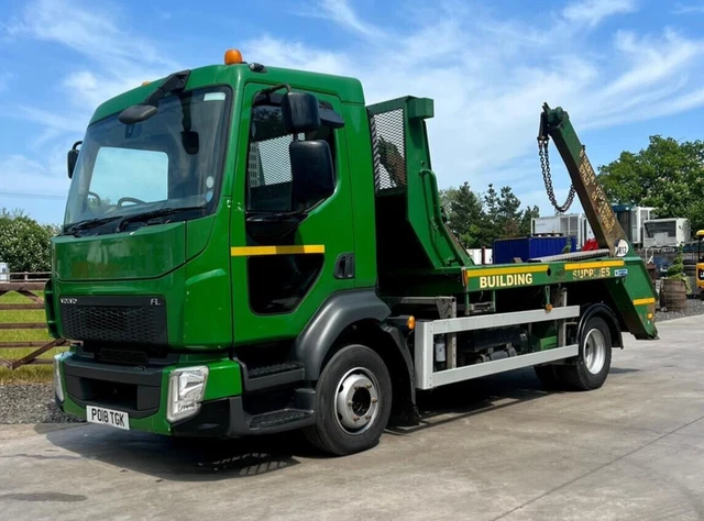 VOLVO FL6 210 12 Tonne Skip Lorry 2018 Euro 6 £24,995.00 - PicClick UK
