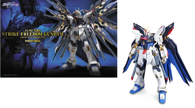 GUNDAM - PERFECT Grade - Strike Freedom Gundam - 30CM £213.29 - PicClick UK