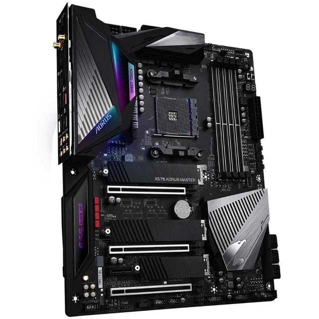GIGABYTE X570 AORUS MASTER ATX Motherboard AMD AM4 DDR4 Ryzen 3000 4000 ...