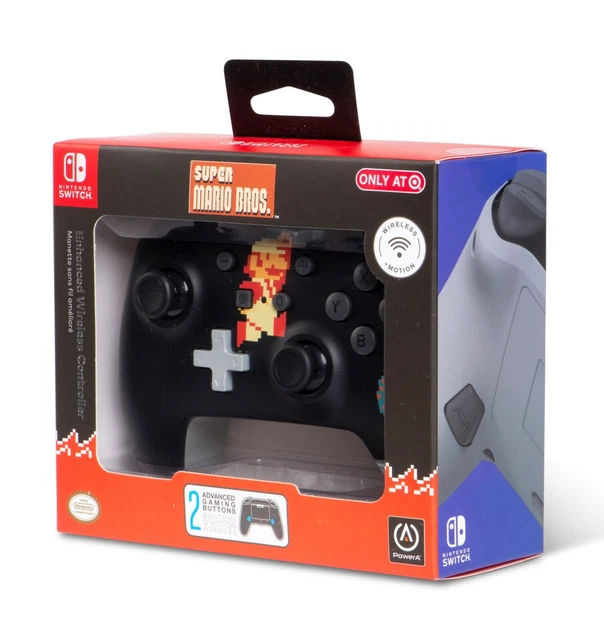 POWERA RETRO 8-BIT Super Mario Enhanced Wireless Controller for ...