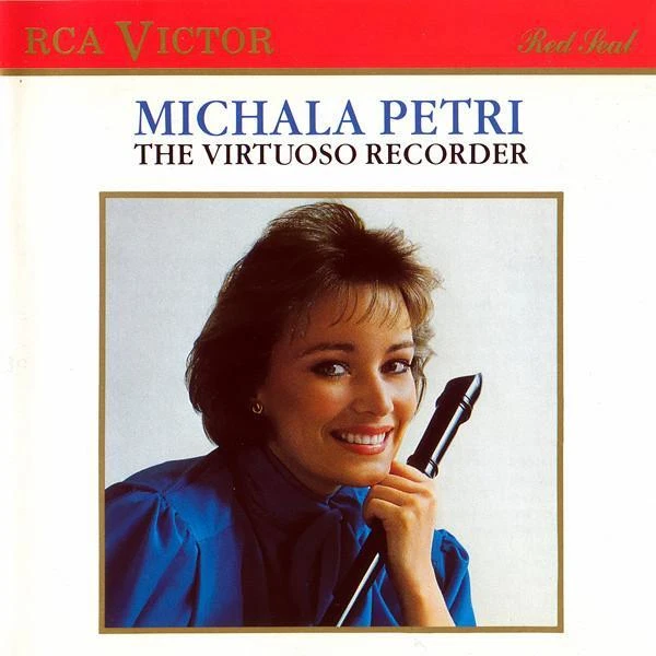RD87749 MICHALA PETRI Virtuoso Recorder CD Europe Rca Victor Red Seal ...