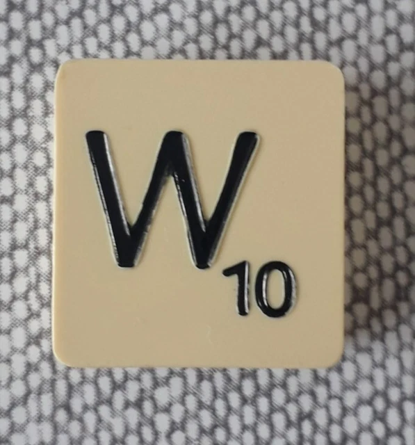 LETTRE DE SCRABBLE - Lettre - W - Pour Jeu Standard EUR 1,50 - PicClick FR