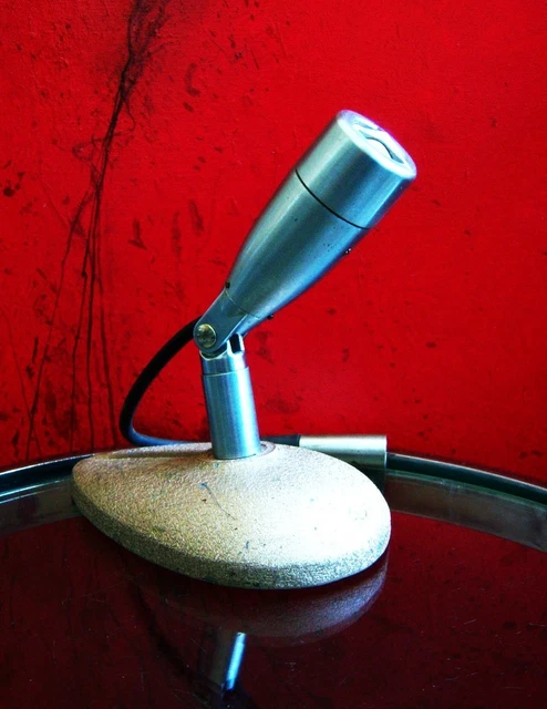 VINTAGE RARE 1950S Altec Lansing 661C dynamic microphone Hi Z w Altec ...