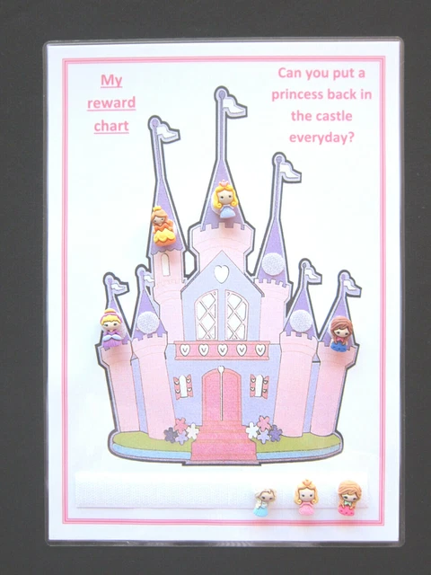 REWARD CHART PRINCESSES - Autism ADHD ASD SEN Behavioural Motivation ...