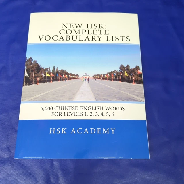 NEW HSK: COMPLETE Vocabulary Lists: Word lists for HSK levels 1, 2, 3, 4, 5, 6 £15.25 - PicClick UK