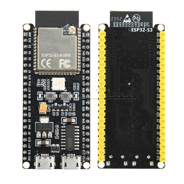 Esp32 S3 Dual Type C Development Board Wifi Bluetooth Esp32 Devkitc 1