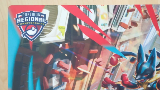 POKEMON MEGA LUCARIO ex Regional 2026 Lille Spielmatte Playmat EUR 49,99 - PicClick DE