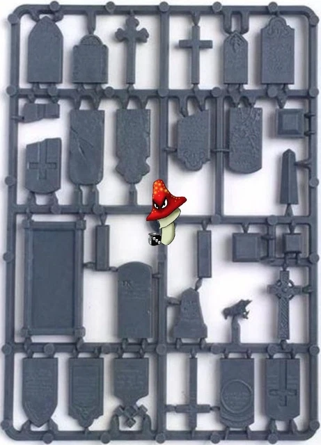 GRAVEYARD GRAVE STONES RENEDRA wargames Scenery Terrain 28mm D&D 1 x ...