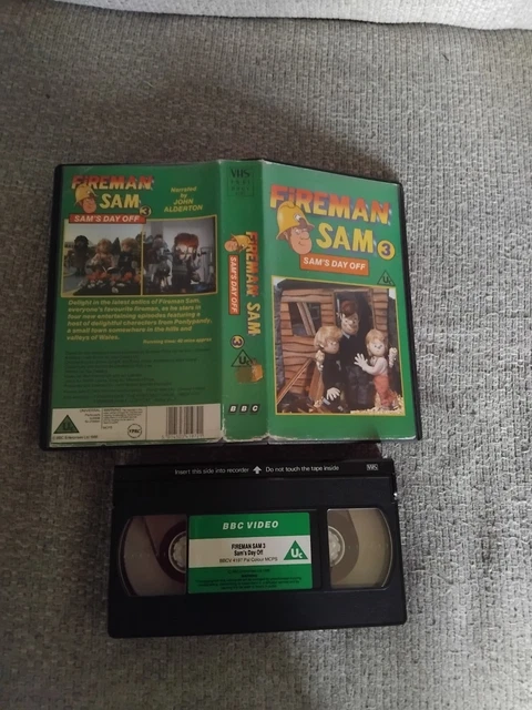 FIREMAN SAM 3: Sam's Day Off VHS Tape 1988 £12.95 - PicClick UK