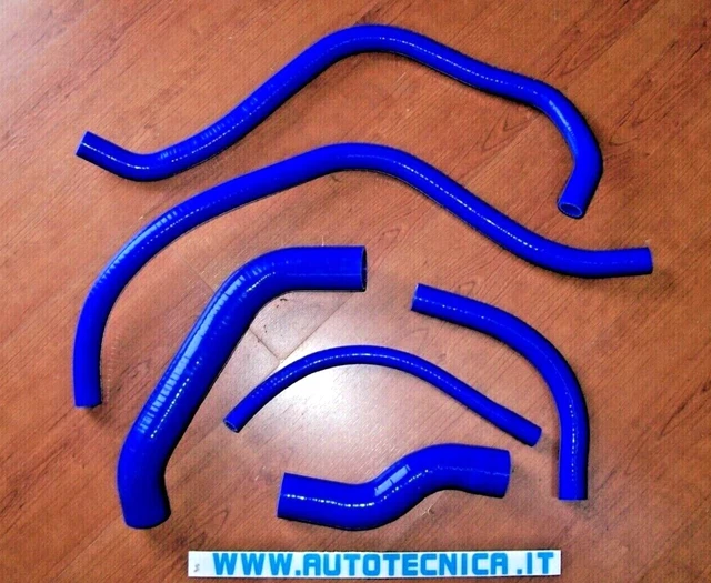 KIT 6 TUBI Acqua Autobianchi A112 Abarth Set Manicotti Silicone Colore ...