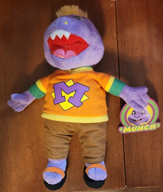 VINTAGE NEW CHUCK E Cheese Mr MUNCH! Fun Furry Limited Soft Plush ...
