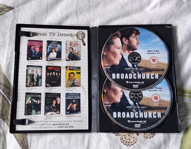 ITV'S BROADCHURCH - The Complete Series 1-3 Dvd Box Set : David Tennant ...